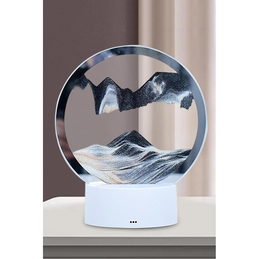 Obiect decorativ pentru birou LightSand Show, tip tablou cu nisip ...