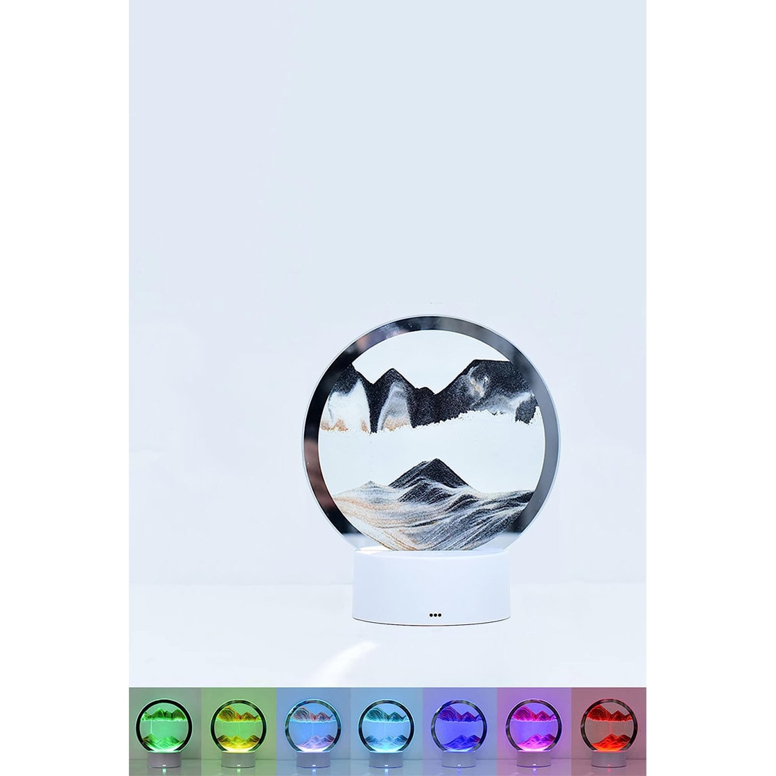 Obiect decorativ pentru birou LightSand Show, tip tablou cu nisip ...