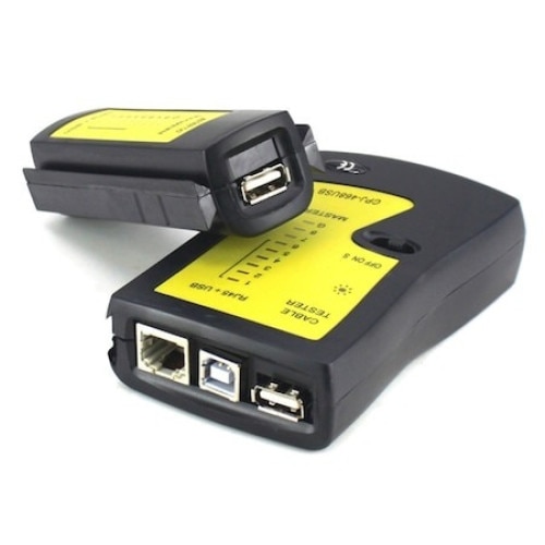 Tester UTP pentru cablul de retea de internet, RJ45, RJ11, USB A, USB B ...