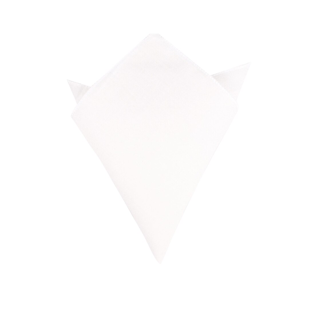 Set cravata neagra, batista alba si butoni negri, 23 x 23 cm - eMAG.ro