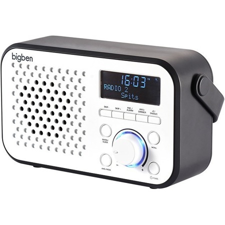 Radio portabil cu tuner digital, BigBen, FM/DAB+, Cablu auxiliar ...