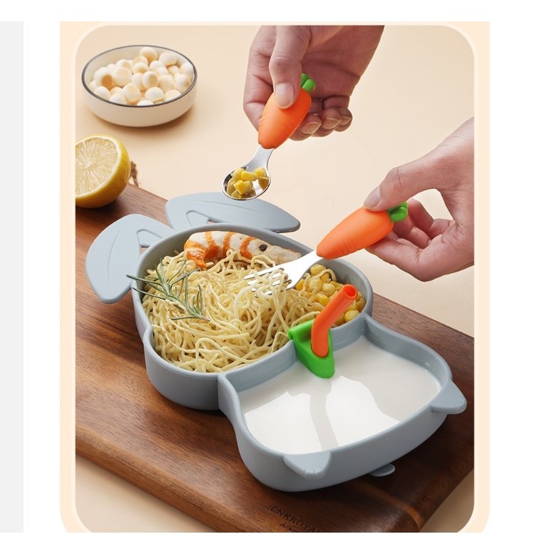 Baby Diversification Set Flippy, изработен от силикон, 26 x 15 см, 1 ...