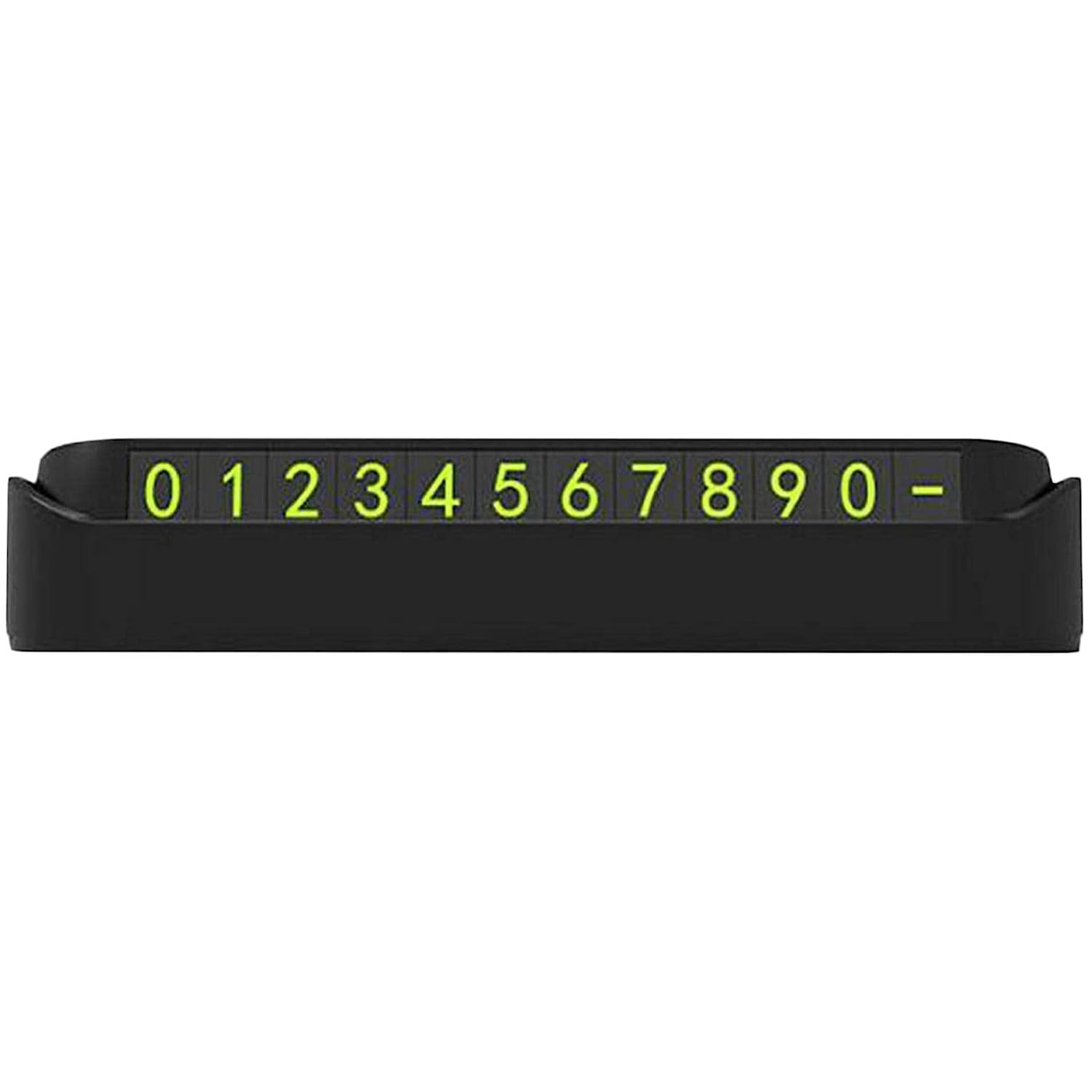 Suport cu numere magnetice fluorescente pentru parcare temporara, de la ...