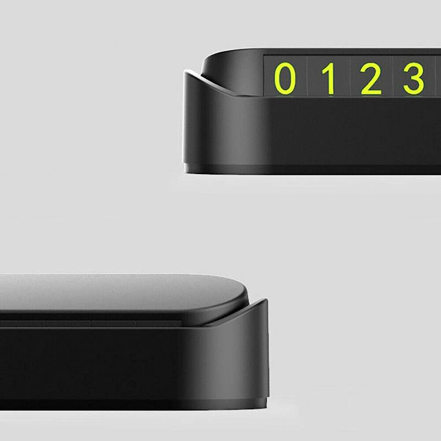 Suport cu numere magnetice fluorescente pentru parcare temporara, de la ...