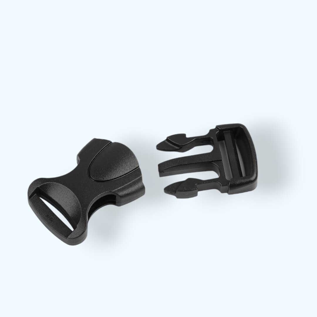 Catarama trident din plastic pentru textile, latime 26 mm, dimensiuni ...