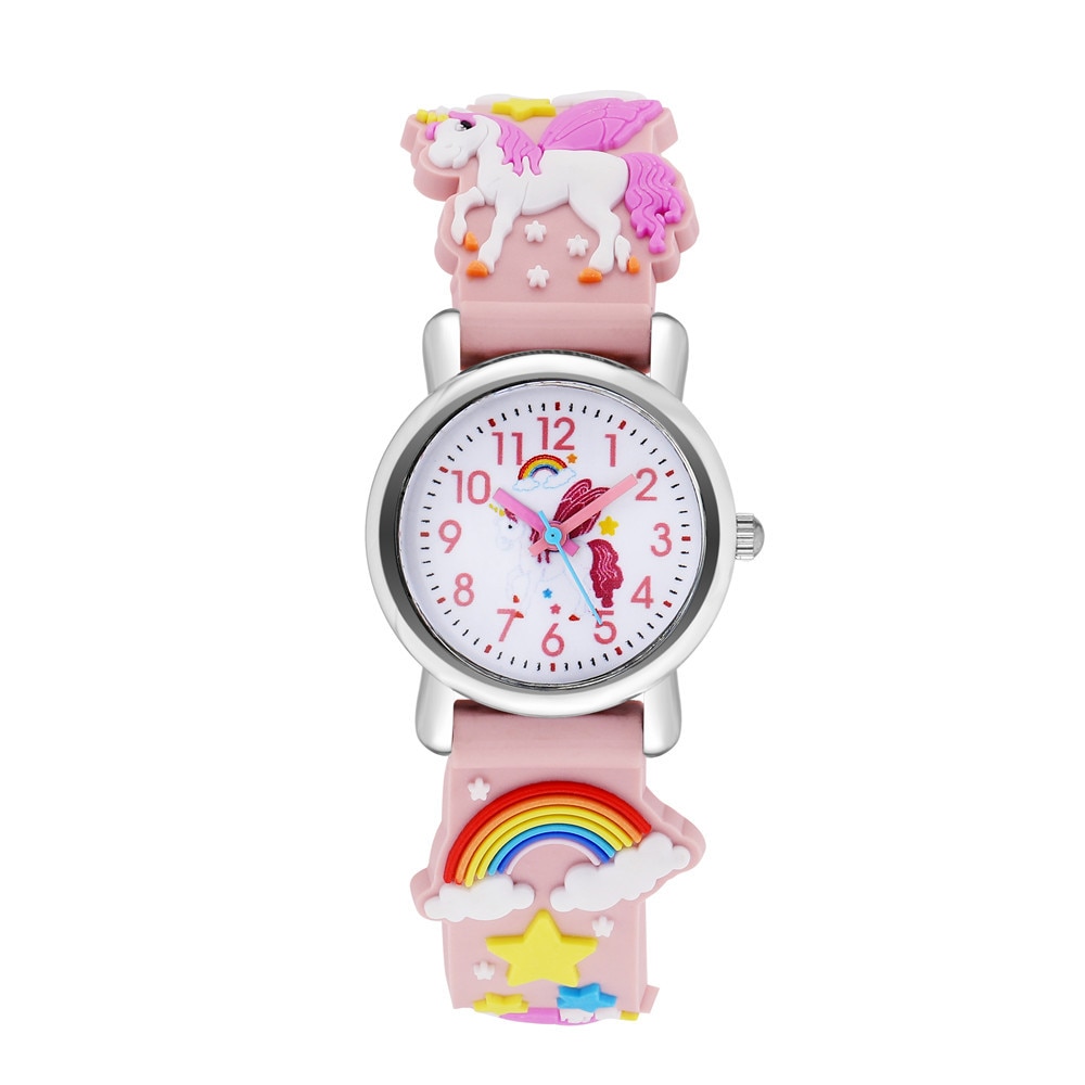 Ceas pentru copii, Plastic/Aliaj, Multicolor - eMAG.ro
