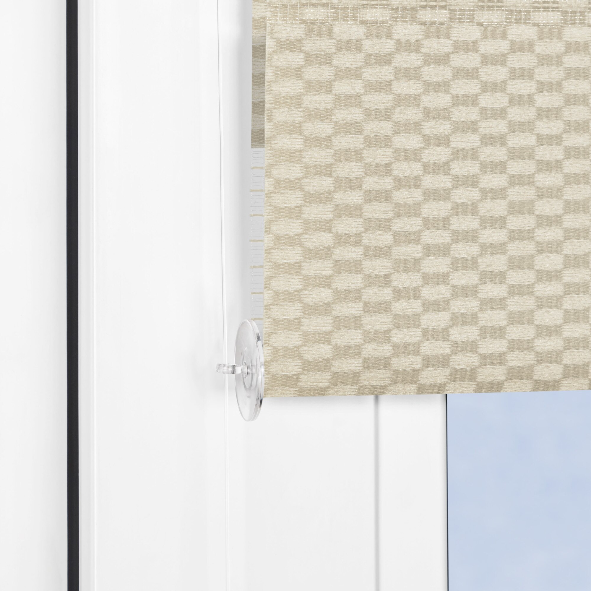 Roleta textila, structura de ratan, Zi si Noapte, P+R, GRIN, 68 cm x ...