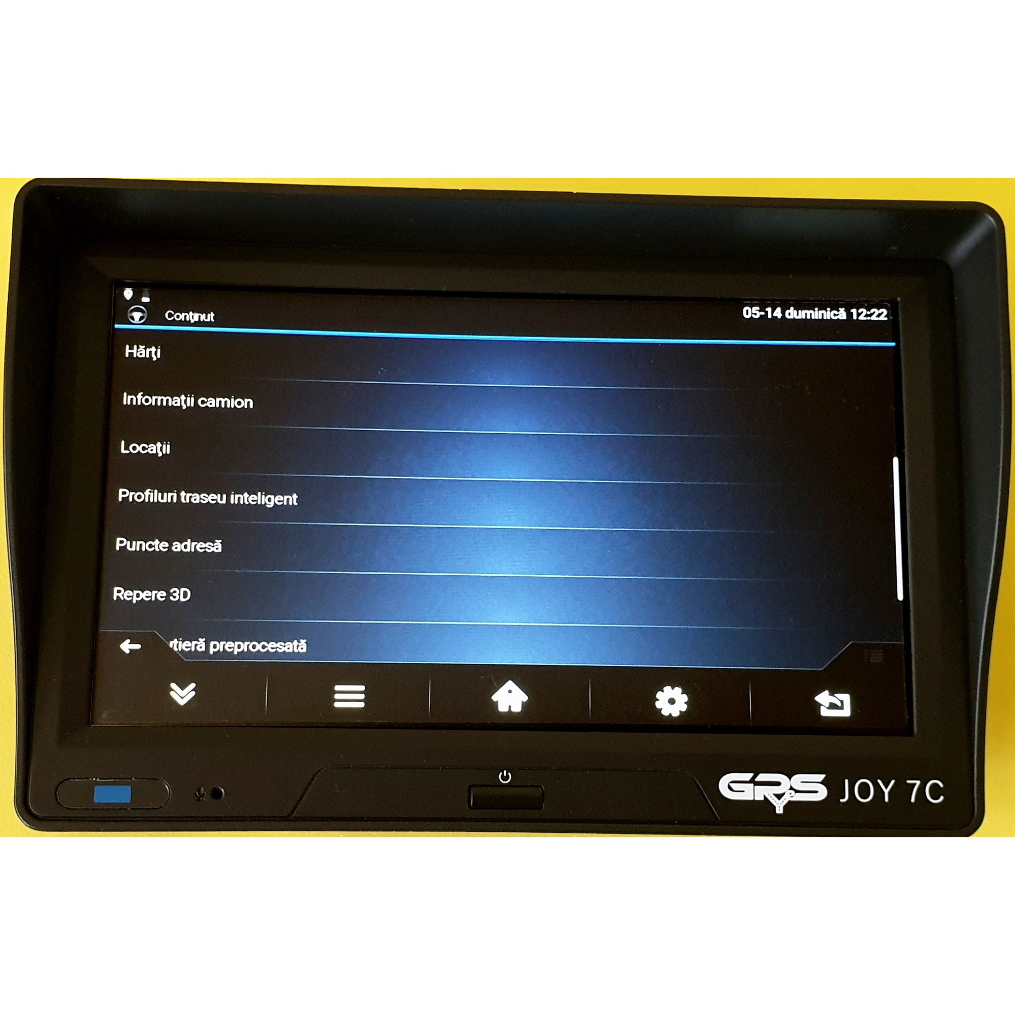 Sistem de navigatie GPS 7 inch, 48 Gb, GPyeS JOY 7C Model 2025, Cartela ...