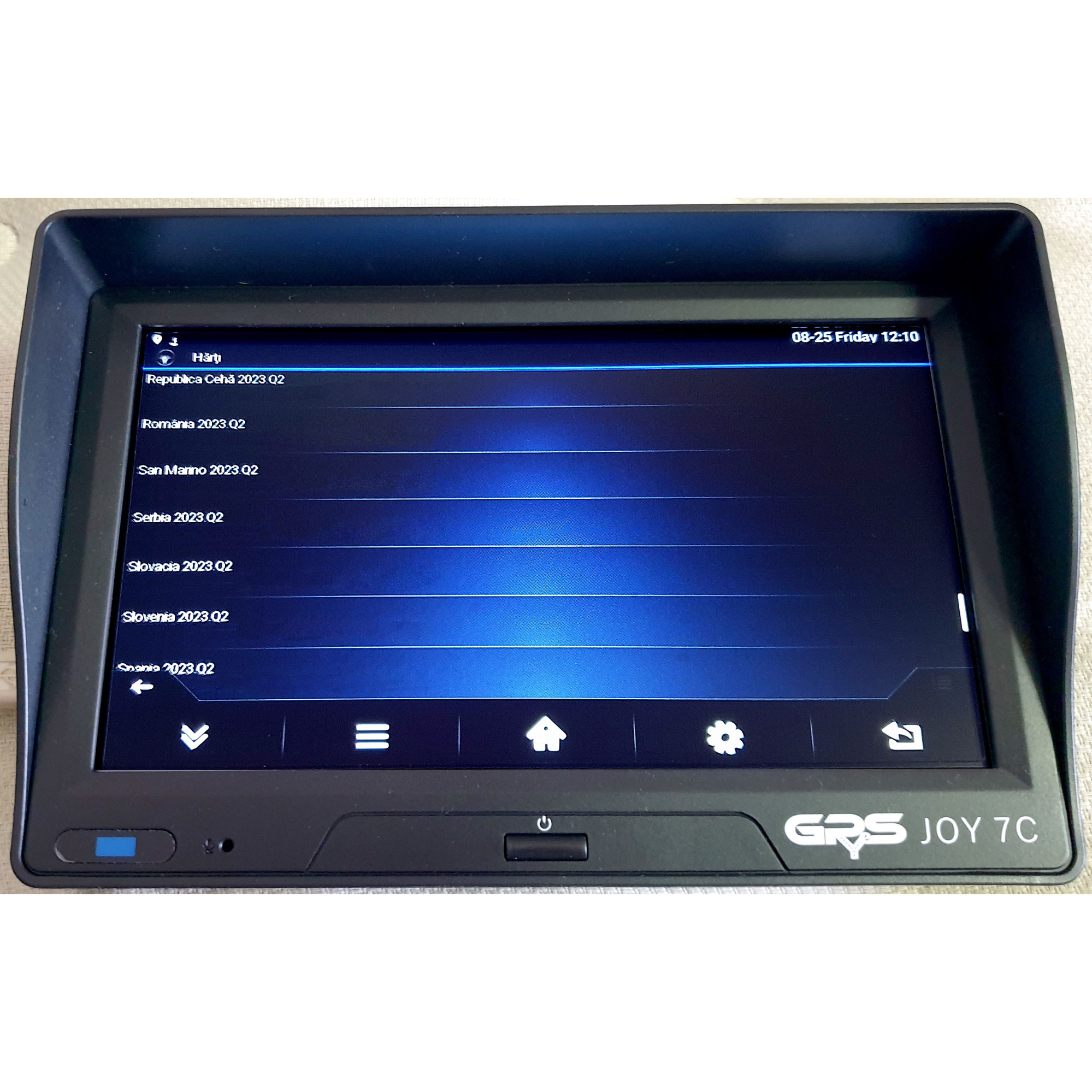 Sistem de navigatie GPS 7 inch, 48 Gb, GPyeS JOY 7C Model 2024, Cartela ...