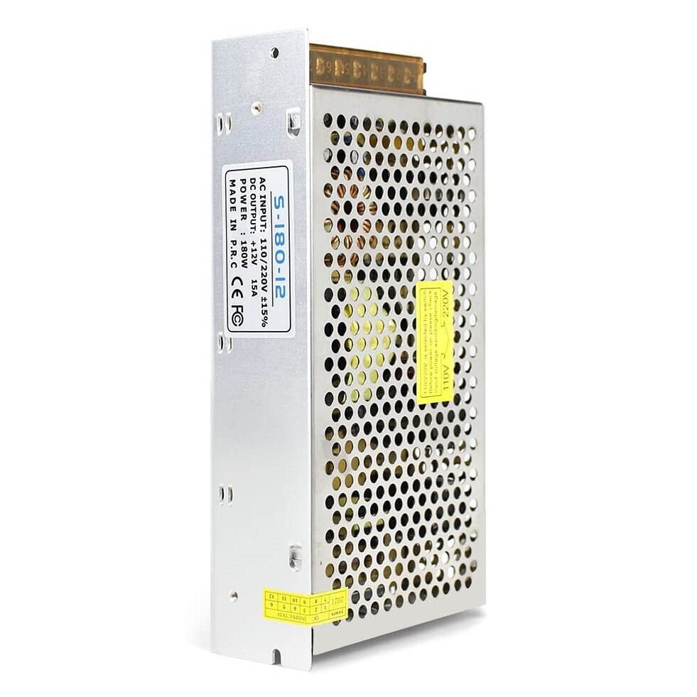 Sursa de alimentare din metal 180W, 12V, 15A, pentru camere de ...