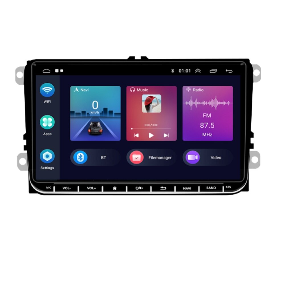 Navigatie VW, Skoda, Seat, 2GB RAM + 32GB ROM, 9 inch, Android ...