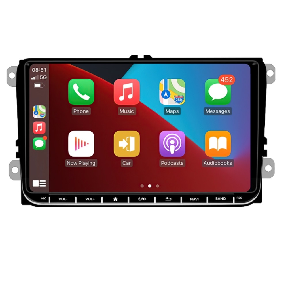 Navigatie VW, Skoda, Seat, 2GB RAM + 32GB ROM, 9 inch, Android ...