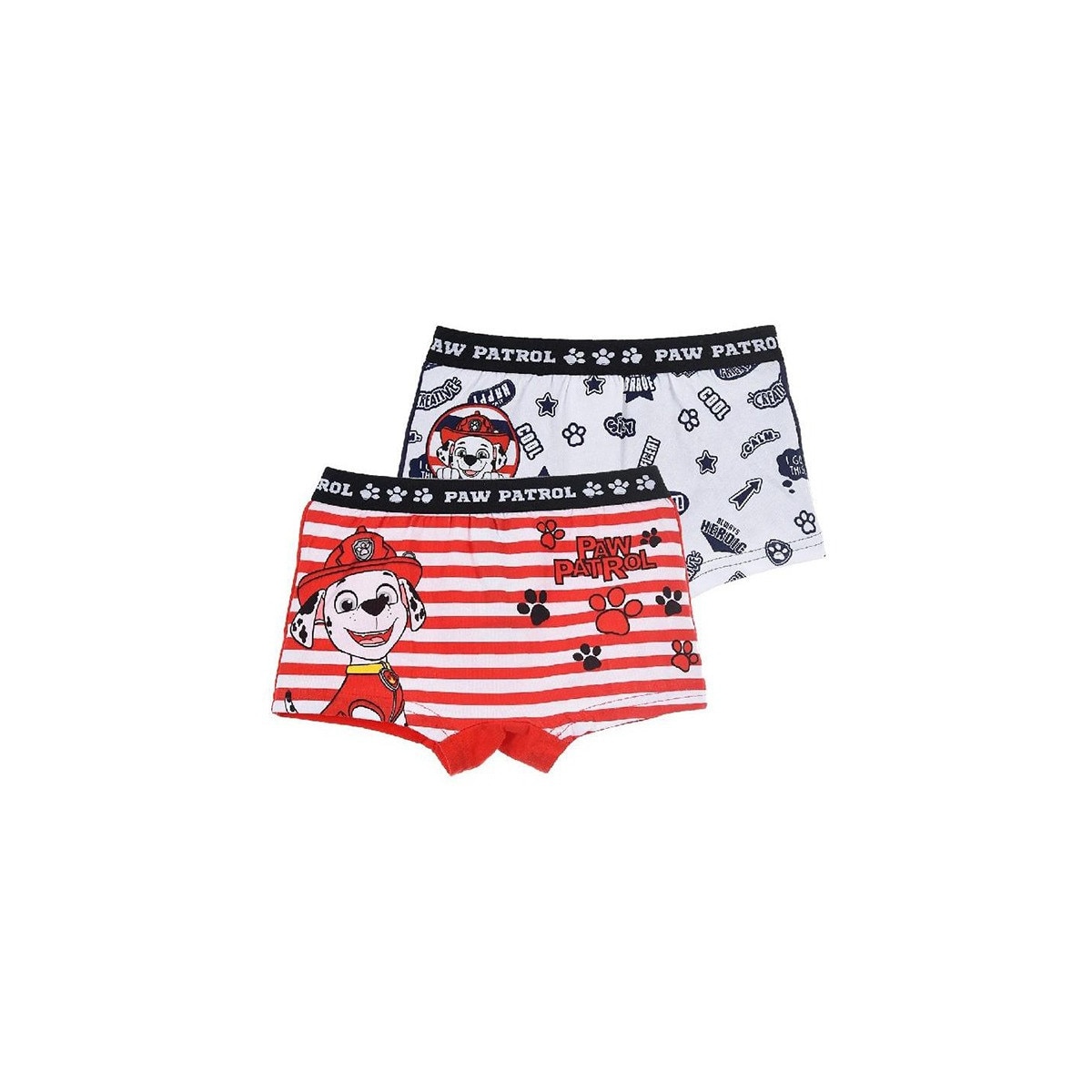 Set boxeri, 2 perechi, Paw Patrol, albi, 4-5 ani - eMAG.ro