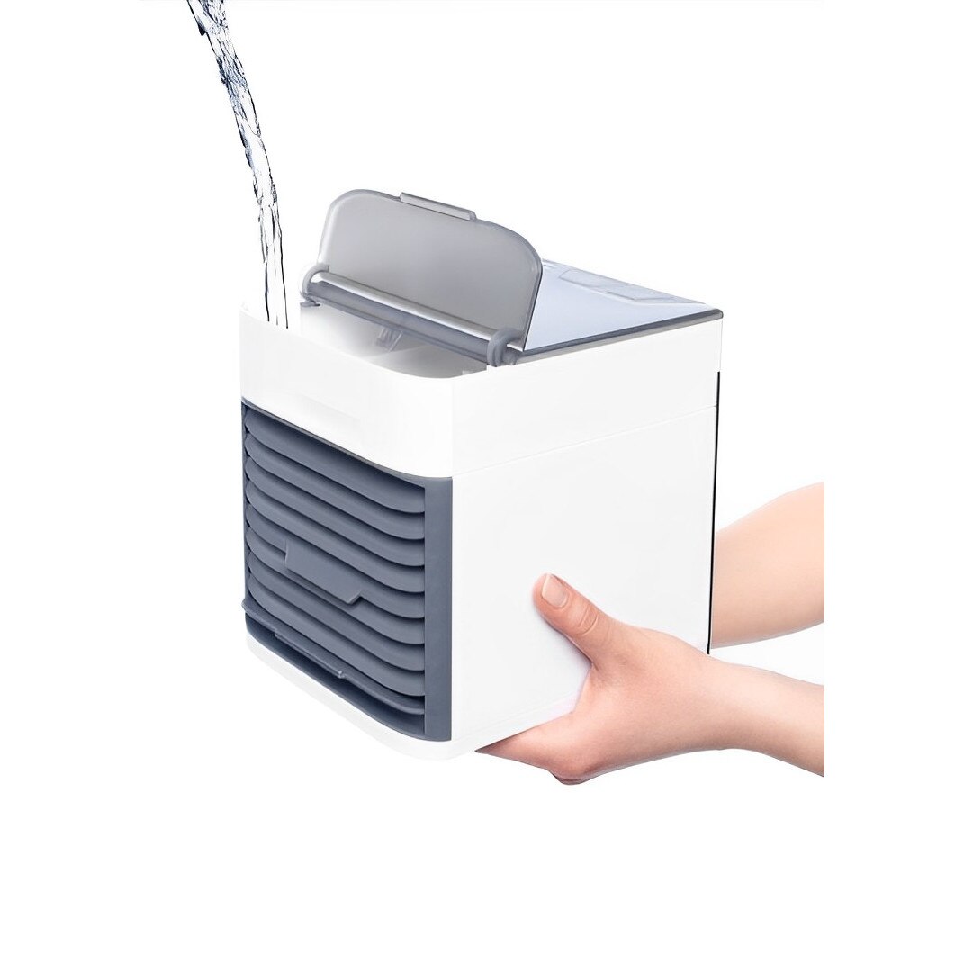 Ventilator, Racitor si Purificator de aer, Ultra, Alb/Gri - eMAG.ro