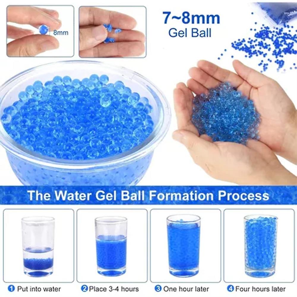 Pistol de jucarie cu 5000 bile de gel Orbeez, Model Glock 709, 6 ...