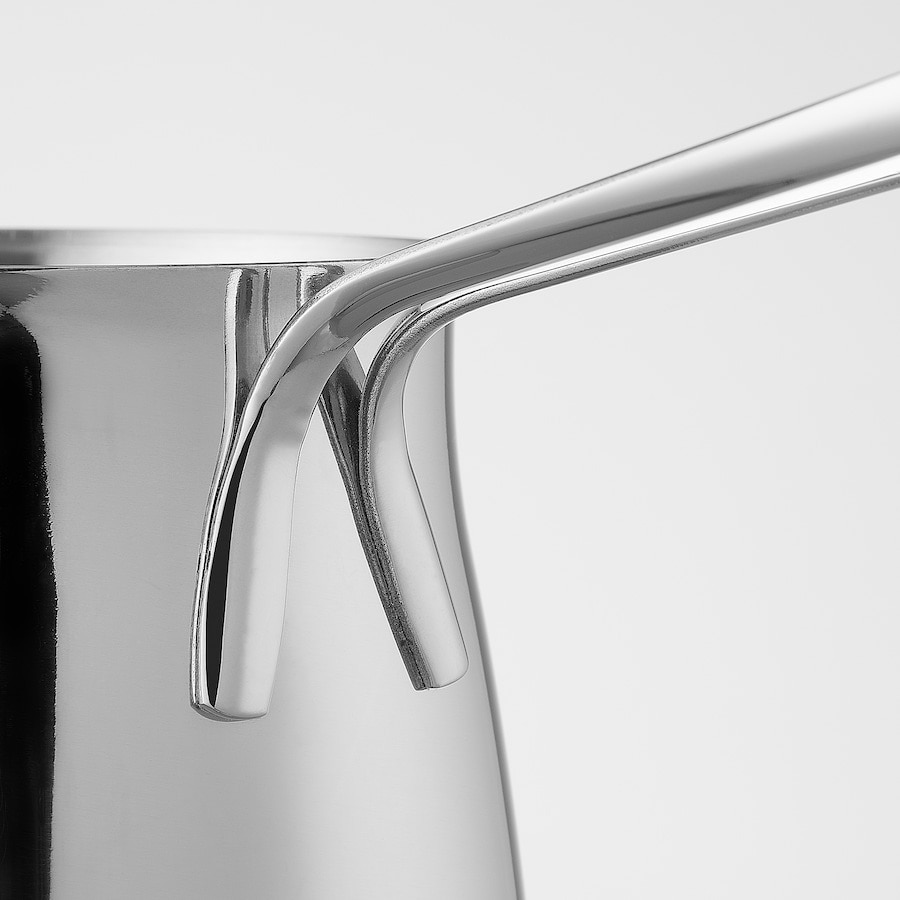 Ibric metalic din inox, 0.7 L - eMAG.ro