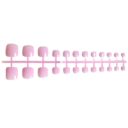 Set 24 tipsuri unghii picioare CLASStitude, tip press-on fara adeziv ...