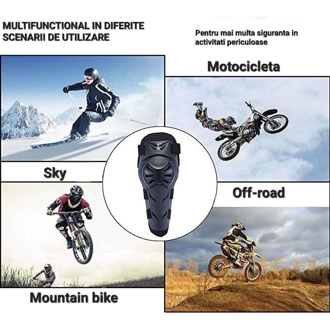 Set complet de protectii premium motocross, genunchiere si cotiere ...