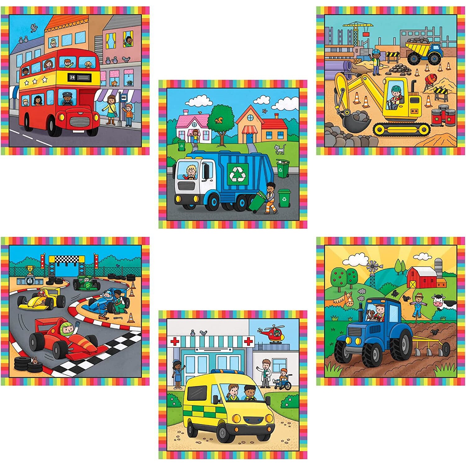 Baby Water Magic: Carte de colorat Vehicule - eMAG.ro