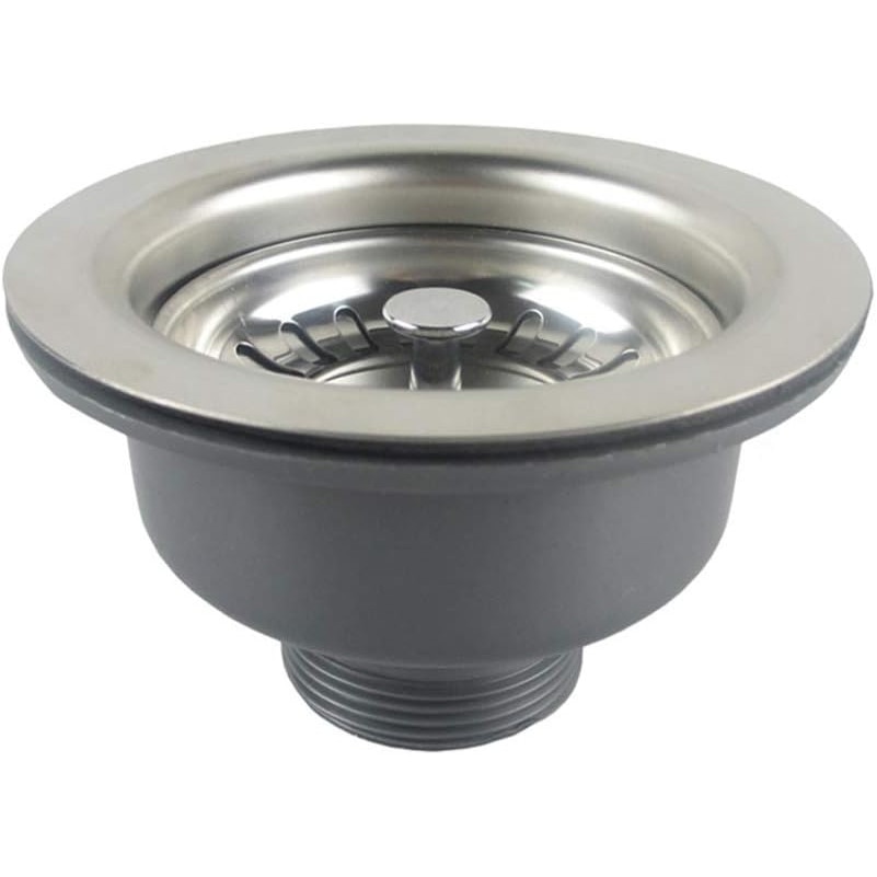 Sifon chiuveta fara preaplin, Sunmostar, Inox/Plastic, 110 mm - eMAG.ro