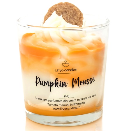 Lumanare parfumata din ceara soia 100% naturala, Liryo Candles, 200g ...