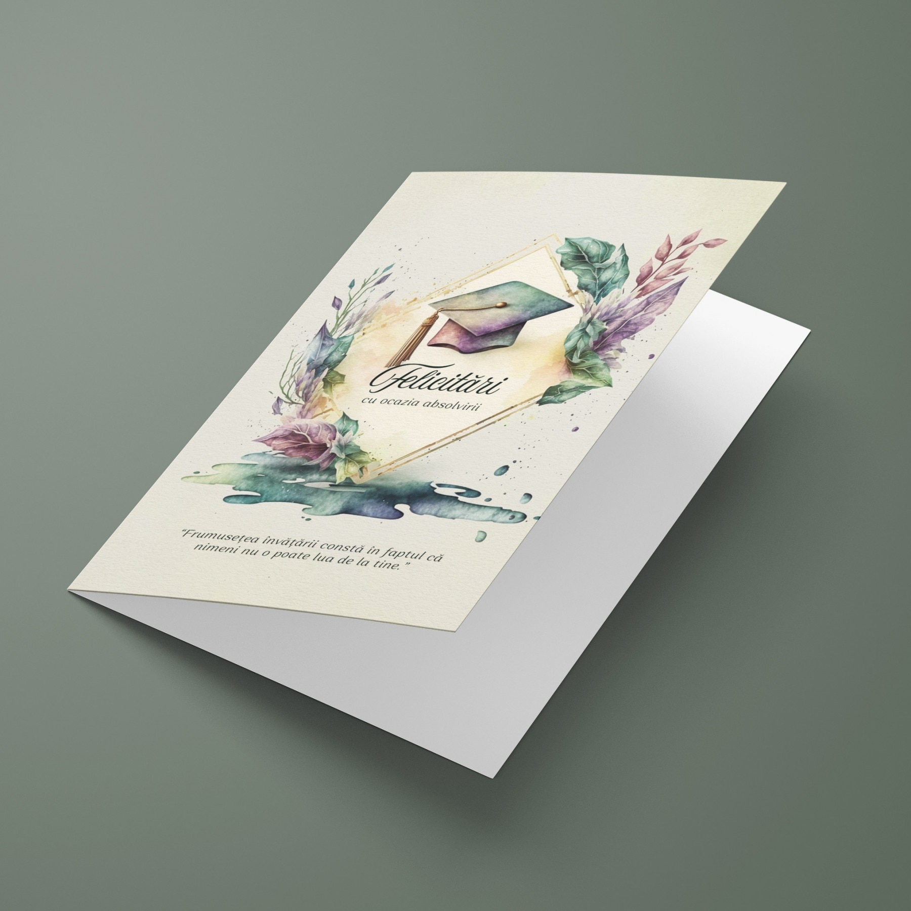 Felicitare Absolvire Graduation Frame Student, Zizula Cards, 105 X 150 ...