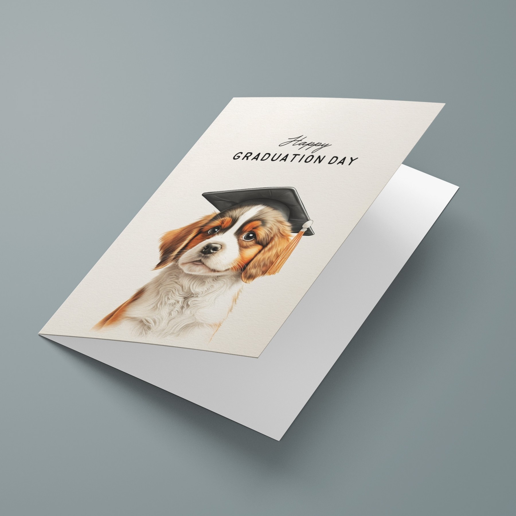 Felicitare Absolvire Smart Dog Graduation Student, Zizula Cards, 105 X ...