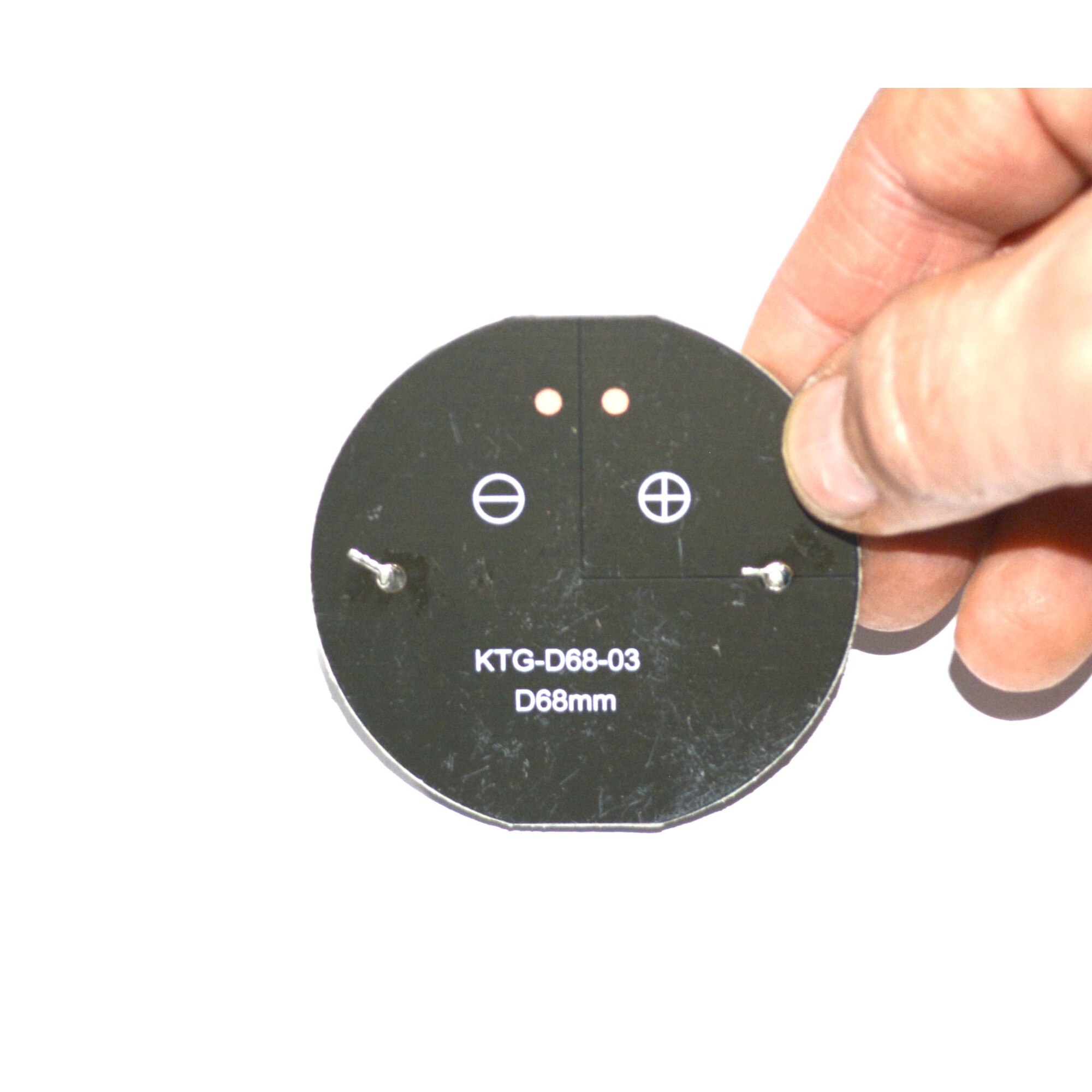 Modul fotovoltaic solar rotund 68mm 1.5v DIY - eMAG.ro