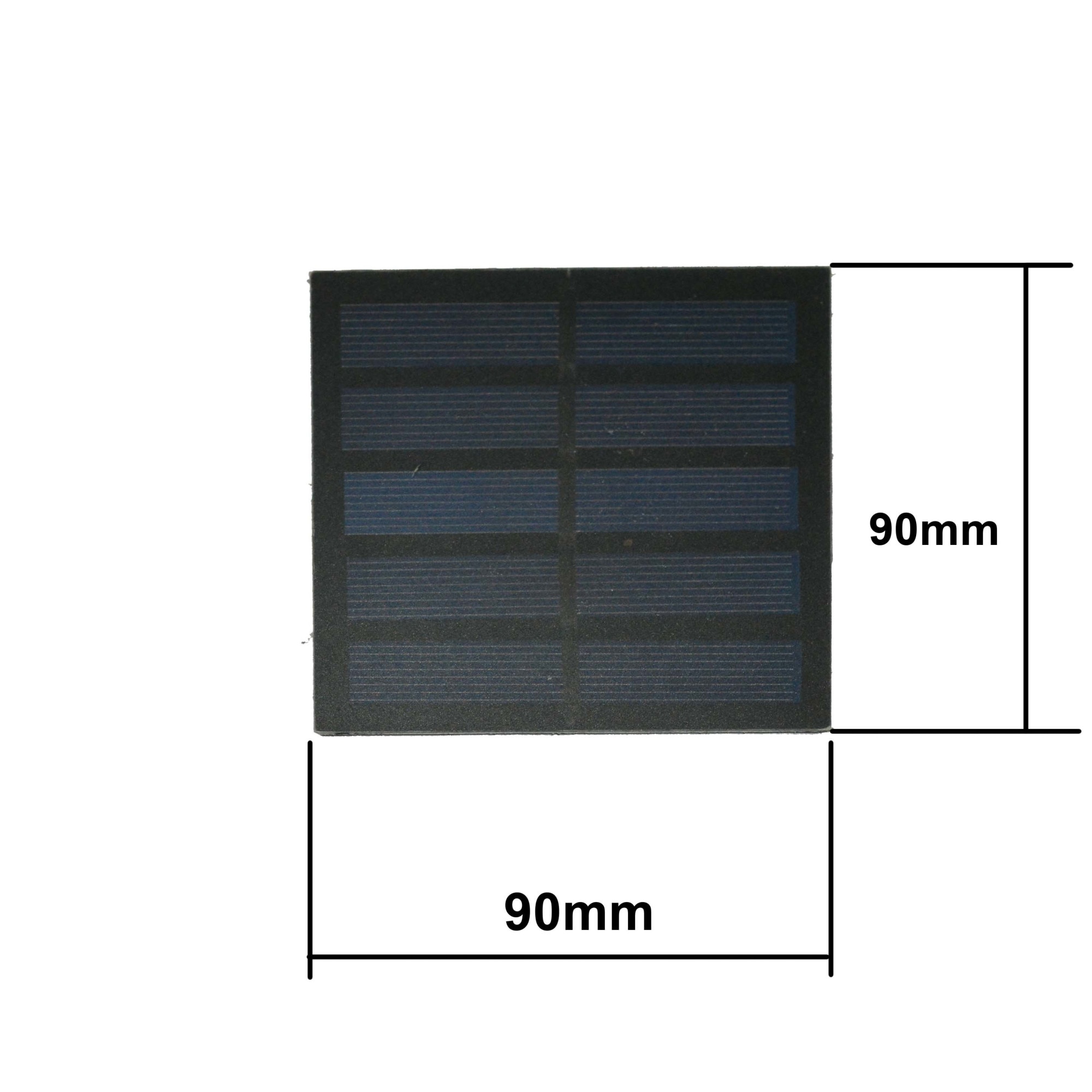Modul fotovoltaic solar patrat 90x90 1.5v DIY - eMAG.ro