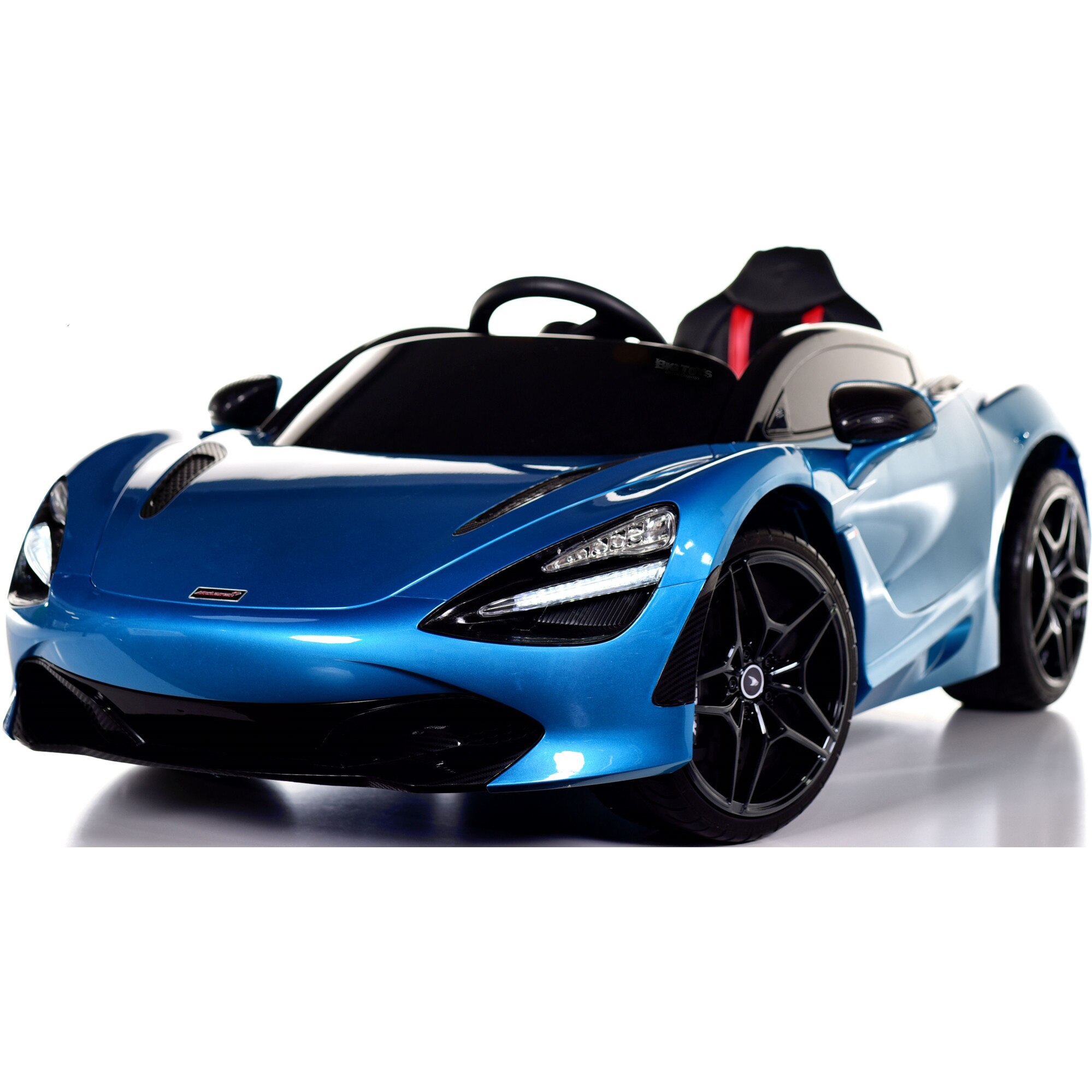 Masina electrica copii Manini Mclaren 720S, roti EVA, scaun piele ...