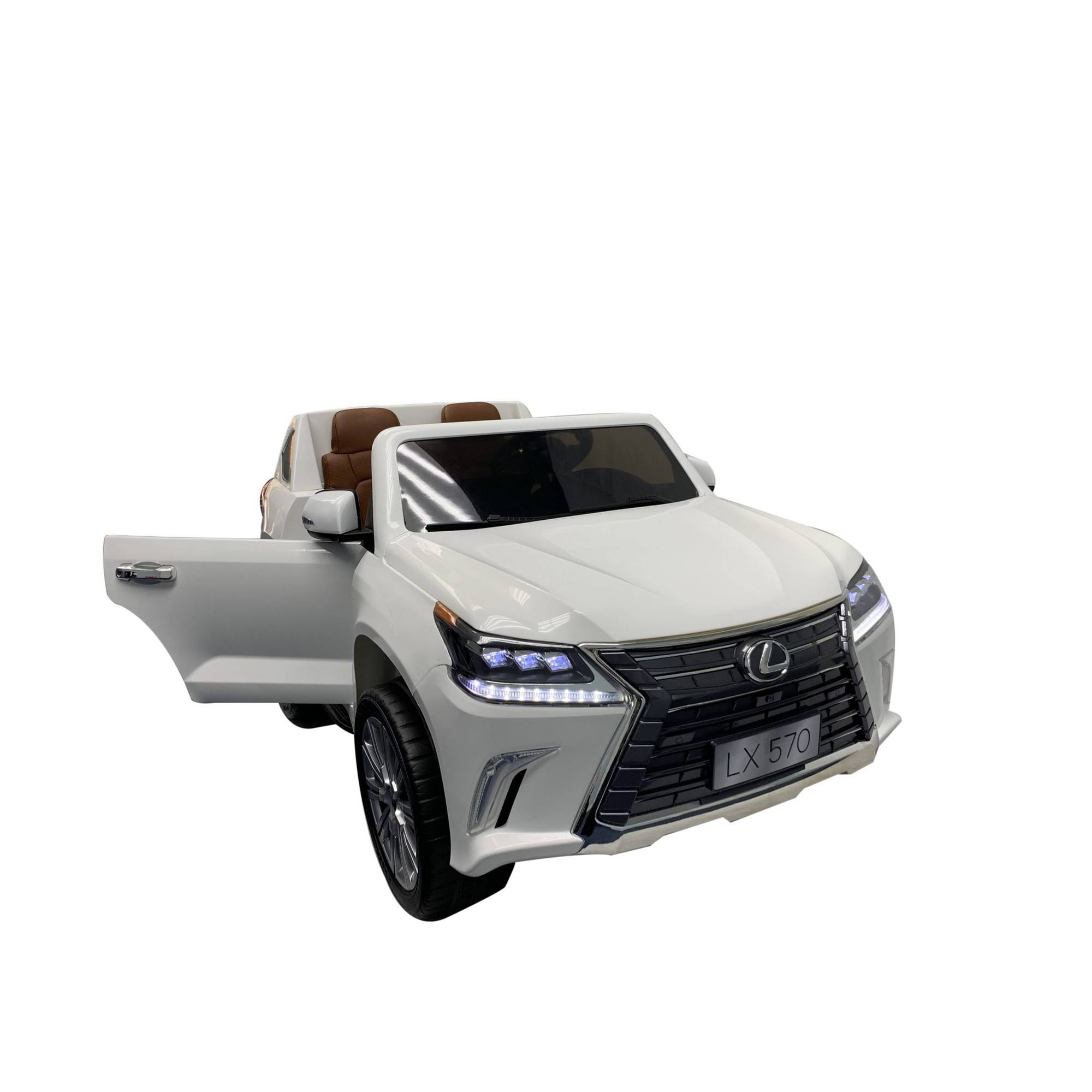 Masina electrica copii Manini Lexus 570, 2 Locuri, roti EVA, scaun ...