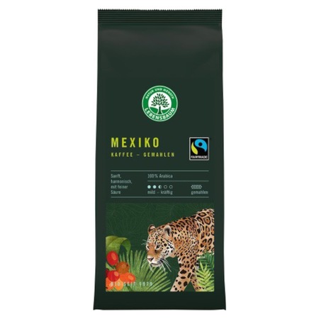 Cafea Bio Macinata Mexicana - 100 % Arabica, 250 g Lebensbaum - eMAG.ro