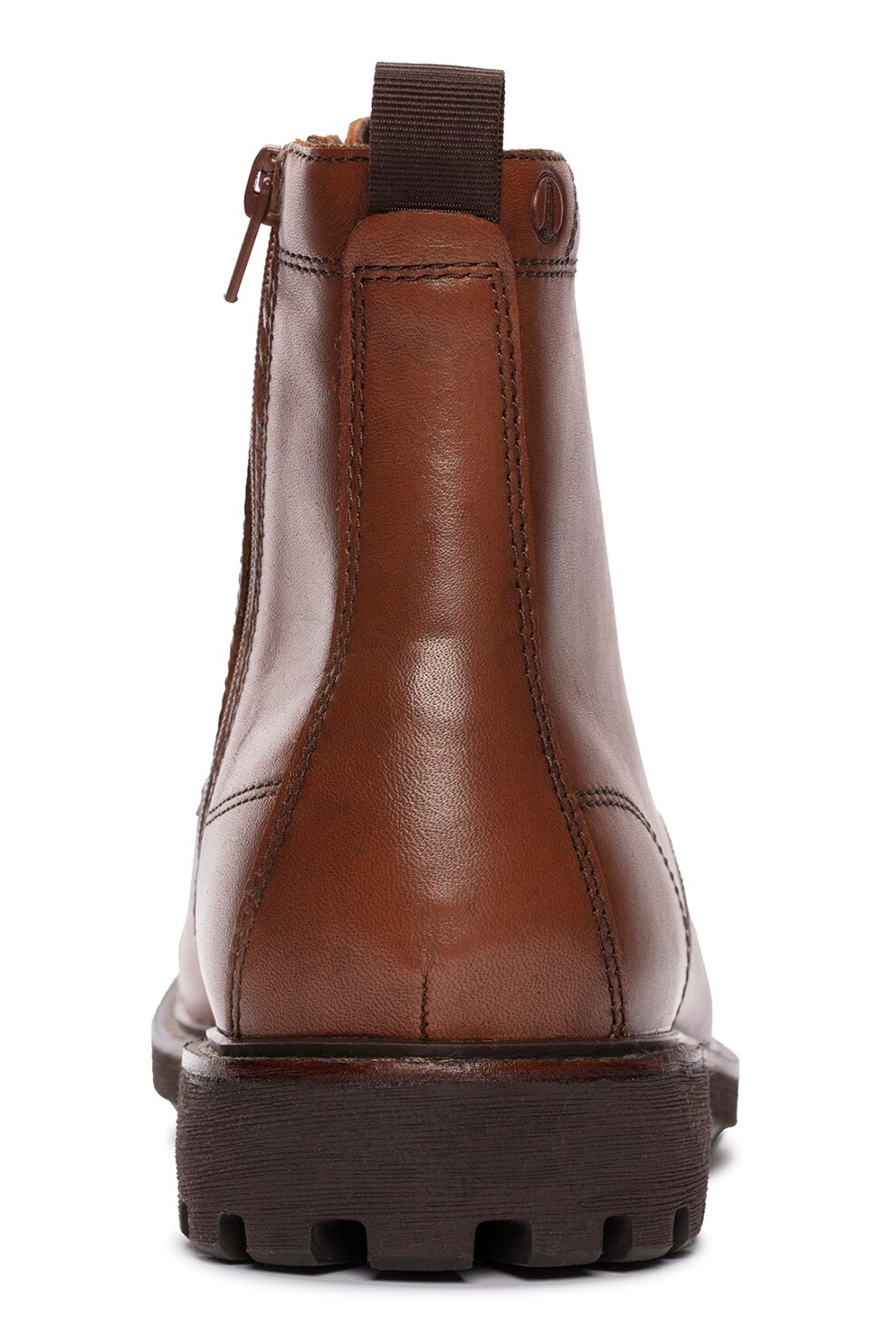 Clarks, Кожени боти Batcombe, Коняк кафяв, 8 - eMAG.bg