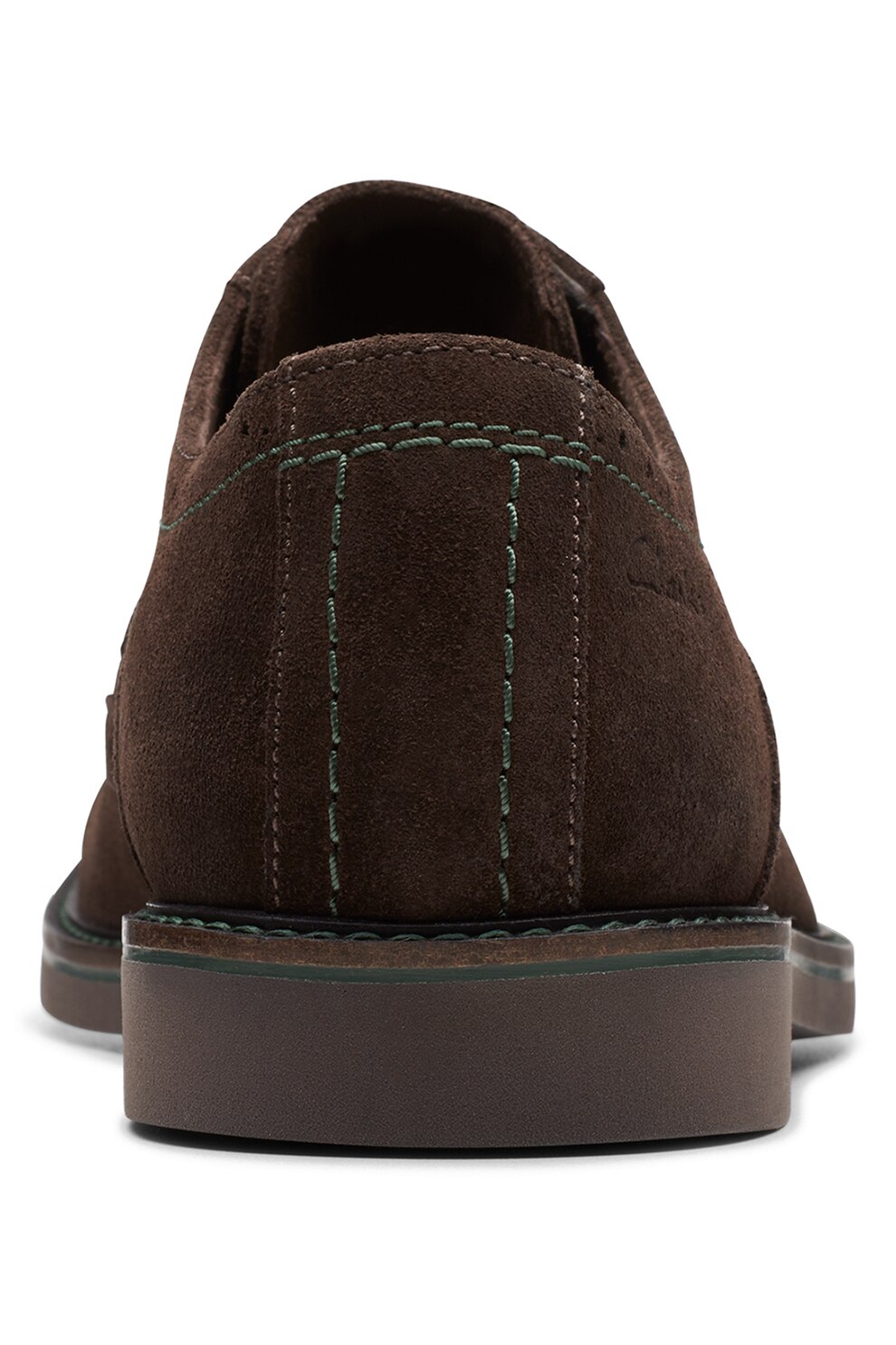 Clarks, Обувки Atticus Limit Derby, Тъмнокафяв, 7 - eMAG.bg