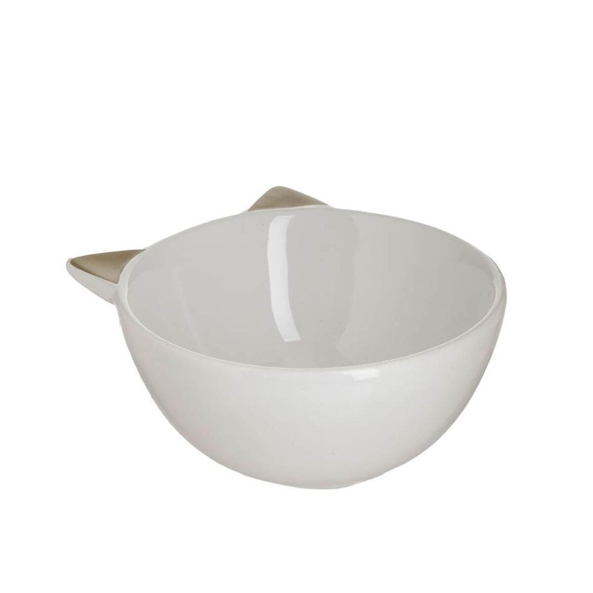 Bol ceramic, alb, 12X10X5, Inart - eMAG.ro