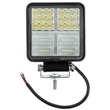 Lampa Led Stroboscopica Bicolor Alb si Galben 108W Proiector 12V / 24V ...