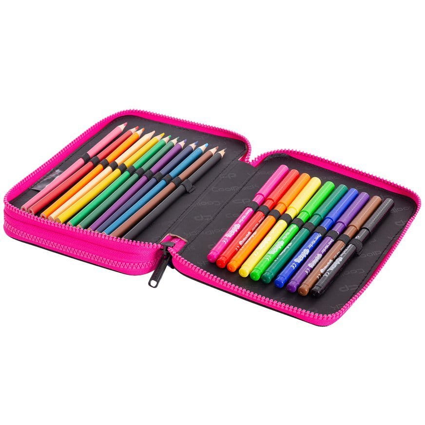 Penar echipat cu 38 de rechizite, CoolPack, Poliester, Multicolor - eMAG.ro