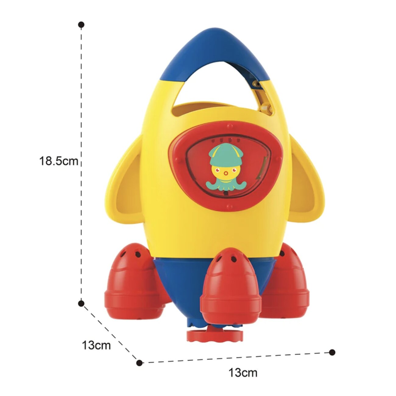 Jucarie de baie pentru bebelusi, racheta spatiala - eMAG.ro