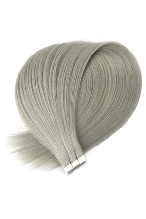 Extensii cu Banda, Grey, Tape on, 60 CM - eMAG.ro