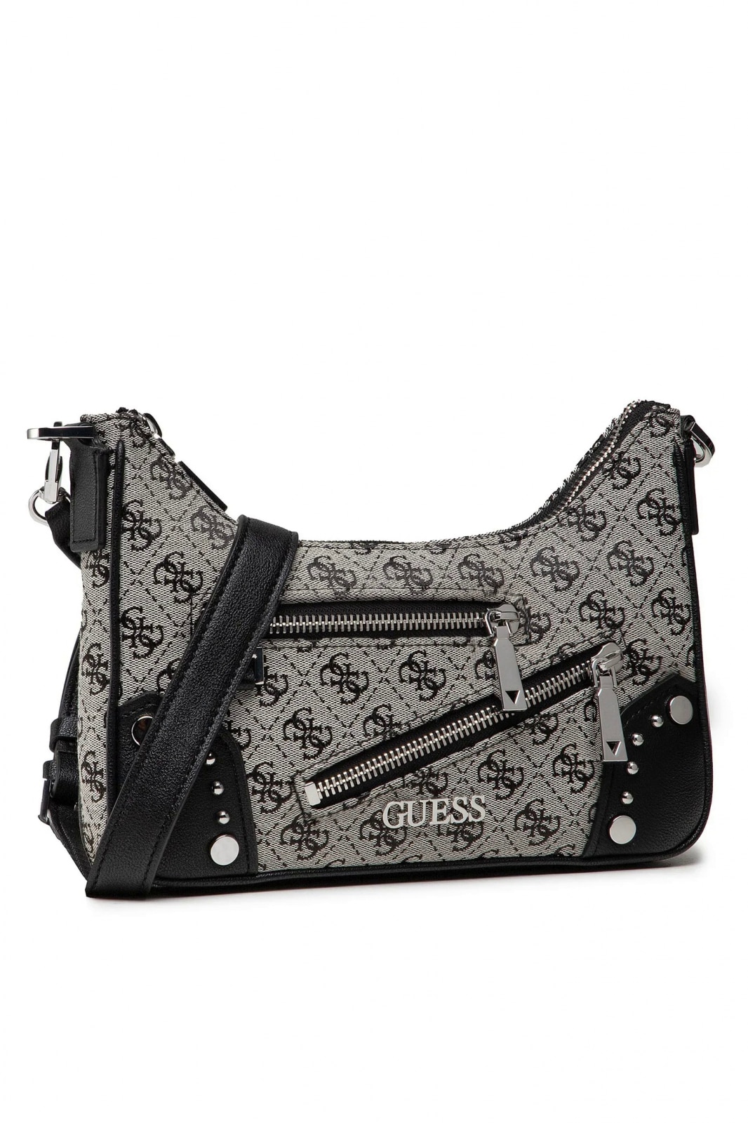 Geanta Guess Frankie HWSY81, Gri, 27 x 20 x 4 cm - eMAG.ro