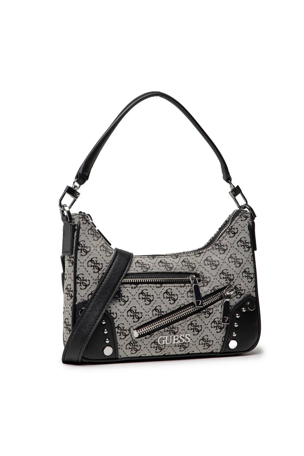 Geanta Guess Frankie HWSY81, Gri, 27 x 20 x 4 cm - eMAG.ro