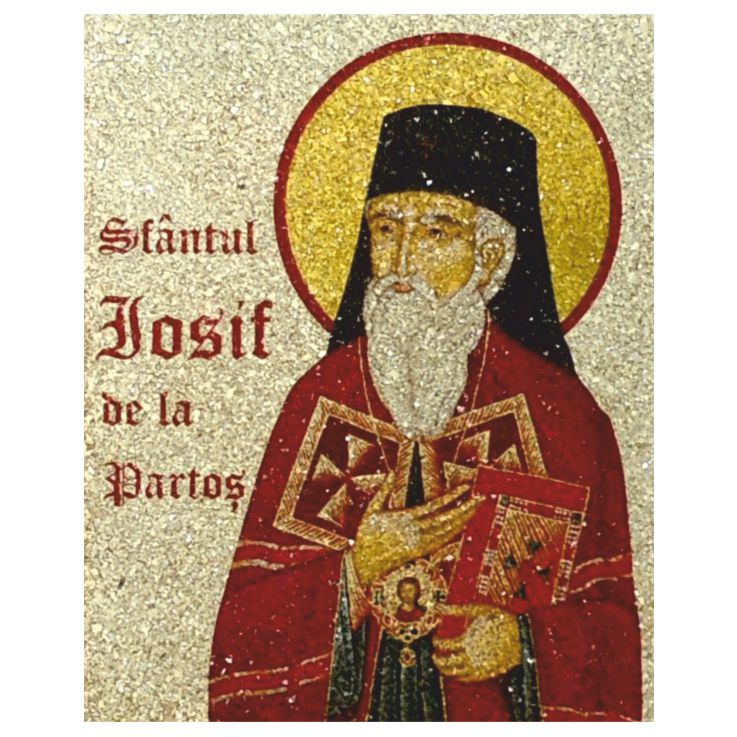 Icoana pe Coaja de Ou, Ecoart Movement, Sfantul Iosif cel Nou de la ...