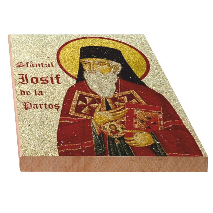 Icoana pe Coaja de Ou, Ecoart Movement, Sfantul Iosif cel Nou de la ...