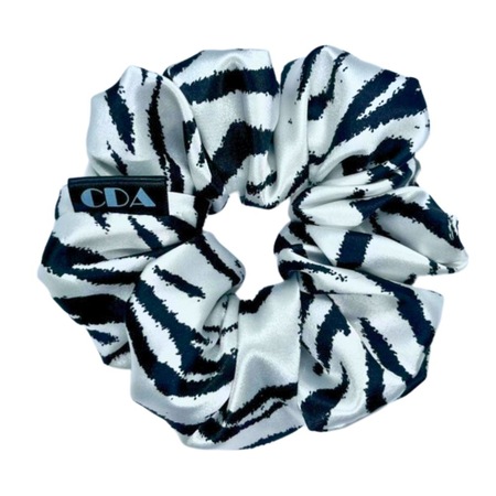 Elastic de par, CDA, Satin, Alb cu Zebra - eMAG.ro