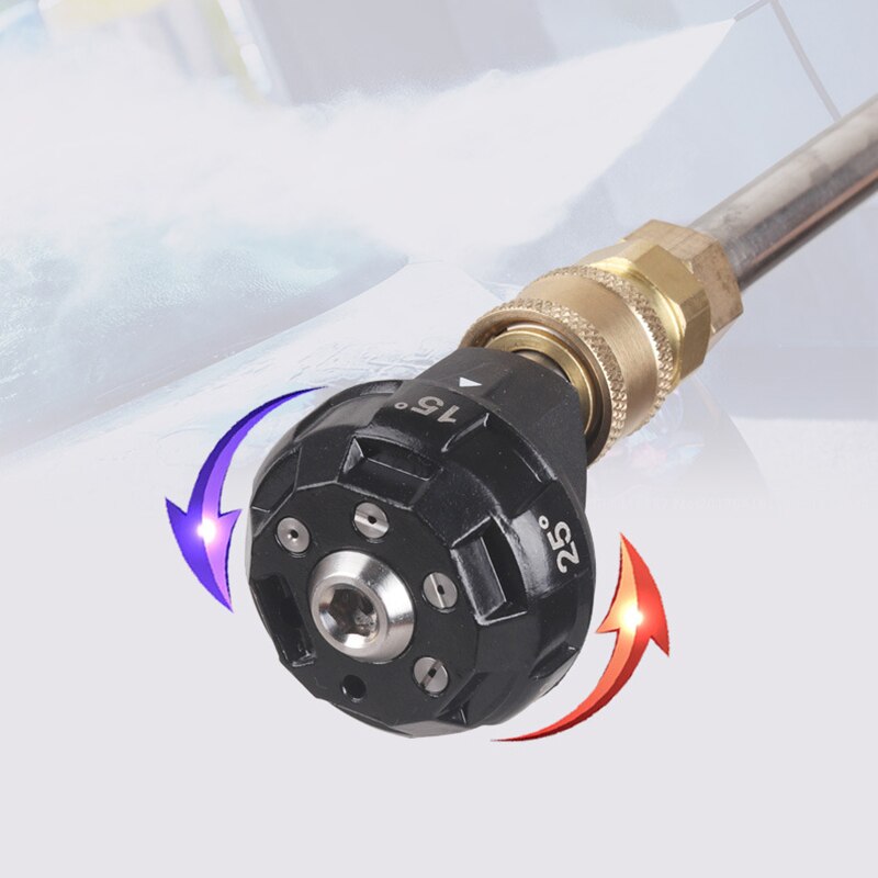 Duza pentru furtun de gradina, YWX, 6 in 1, Montare rapida 1/4 ...
