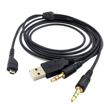 Cablu audio PadForce pentru casti Steelseries Arctis 3, Arctis 5 ...