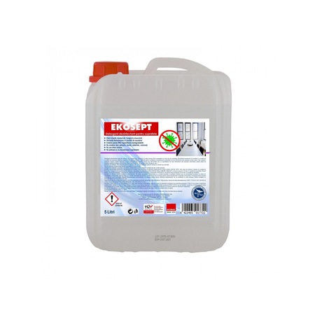 Solutie dezinfectanta si antibacteriana, pentru multisuprafete, Ekosept ...