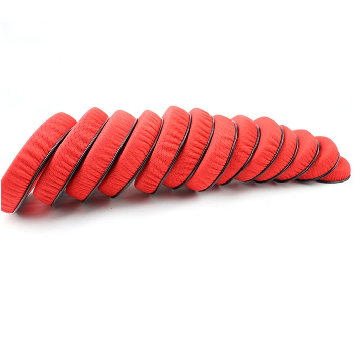 Set 2 bureti PadForce® Rotunzi Universali pentru casti, Rosu, Plasa ...