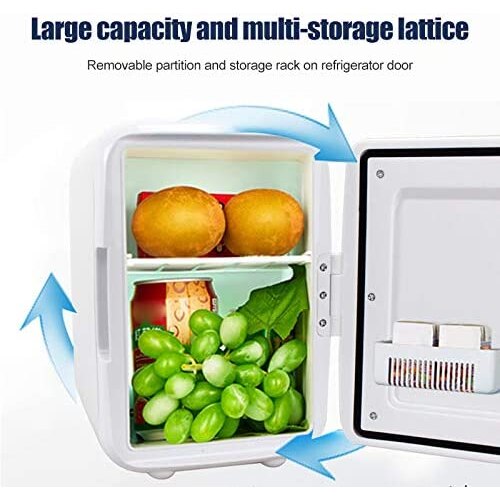 Mini frigider portabil, capacitate 4L, cu mufa pentru bricheta auto ...