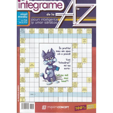 Integrame de la A la Z 54 - nivel mediu - eMAG.ro